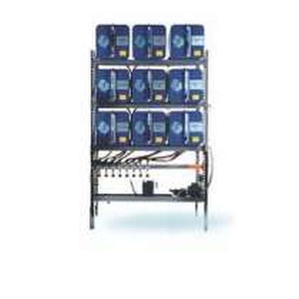 IFH Oil Storage and Dispensing Systems 3x3 Nine Containers | 18 gauge ...