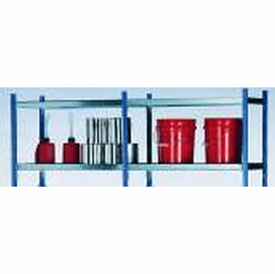 Industrial Containment Storage Shelves | 8 Shelf System | 72 Inch X 24 Inch
