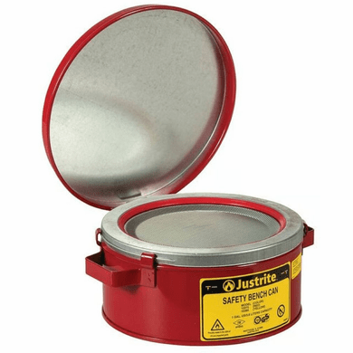 Justrite Safety Bench Can 1 gallon