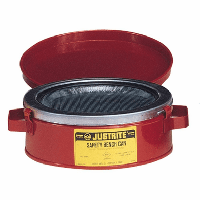 Justrite Safety Bench Cans 1 quart