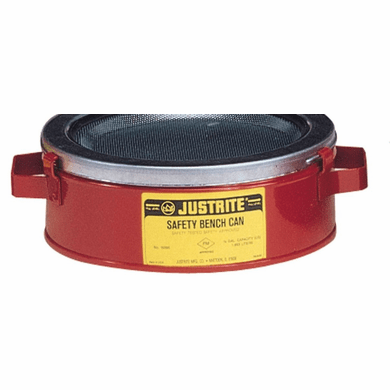 Justrite Safety Bench Cans 1 quart