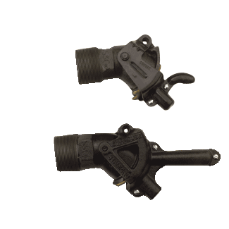 Lock Nut 2 NPT Inlet Cast Iron Gate Valves