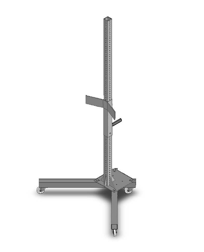 Manual Lift - Portable Mixer Stand 91"