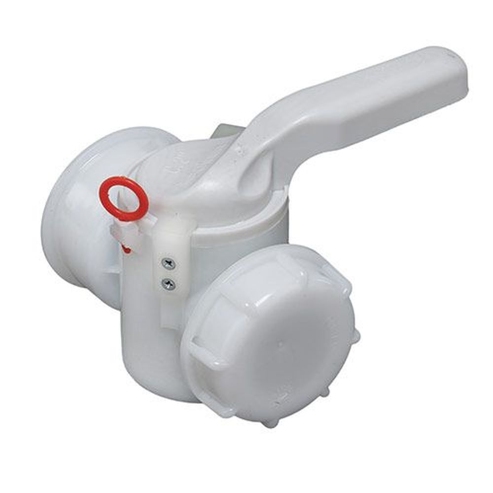 Mauser IBC Tote Valve with 2" buttress outlet and Viton gasket