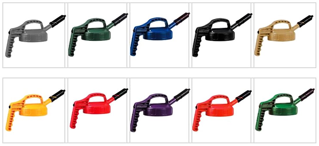 Mini Spout Lid Oil Safe® Color Coded Lids