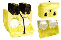 The Mini-Racker™ System - Mobile Unit -Holds 2 Drums - Horizontal Storage