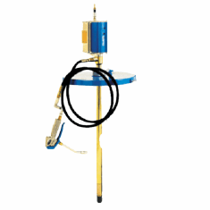 Mobile Heavy Duty Grease Pump, 55 Gallon , With Trolley