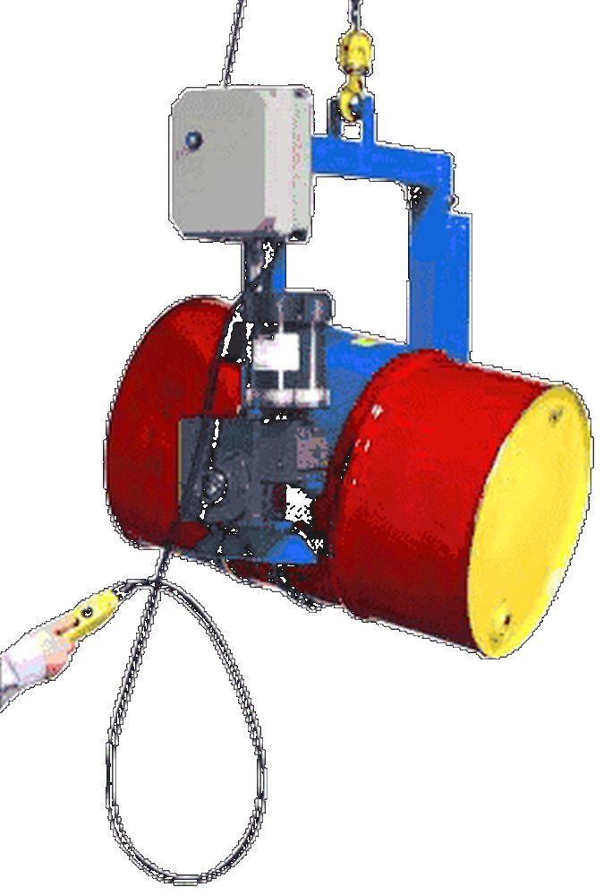 Motorized Drum Dumper, Electric 115 V
