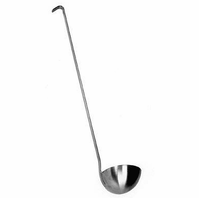 Multi-Purpose Stainless Steel Dipper 12" | 2 Oz 60 ml NSF Approved