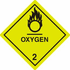 Oxygen 2 D.O.T. Labels