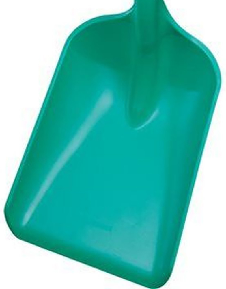 Pan Shovel, Polypropylene Safety Pan Shovel (Med Blade, End Cap) 10.5 x ...