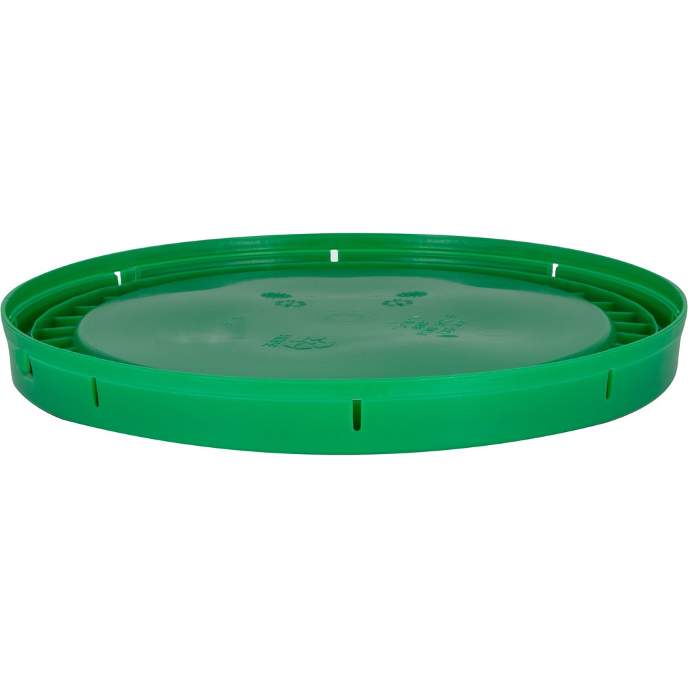 Plain Top Plastic Lids For 3-6 Gallon Plastic Buckets - 3 Pack