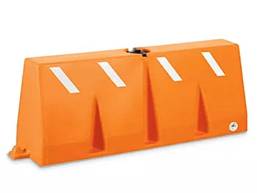 Poly-Cade Barrier Orange 60L x 16W x 24H