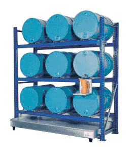 Rack, Stack, Transport, and Safely Contain Spills and Leaks, 2-55 gal