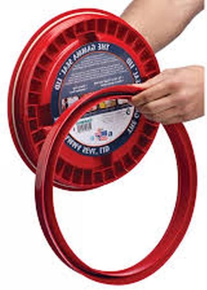 Red, White & Blue Gamma Seal Lids Combo Case of 12 FREE SHIPPING