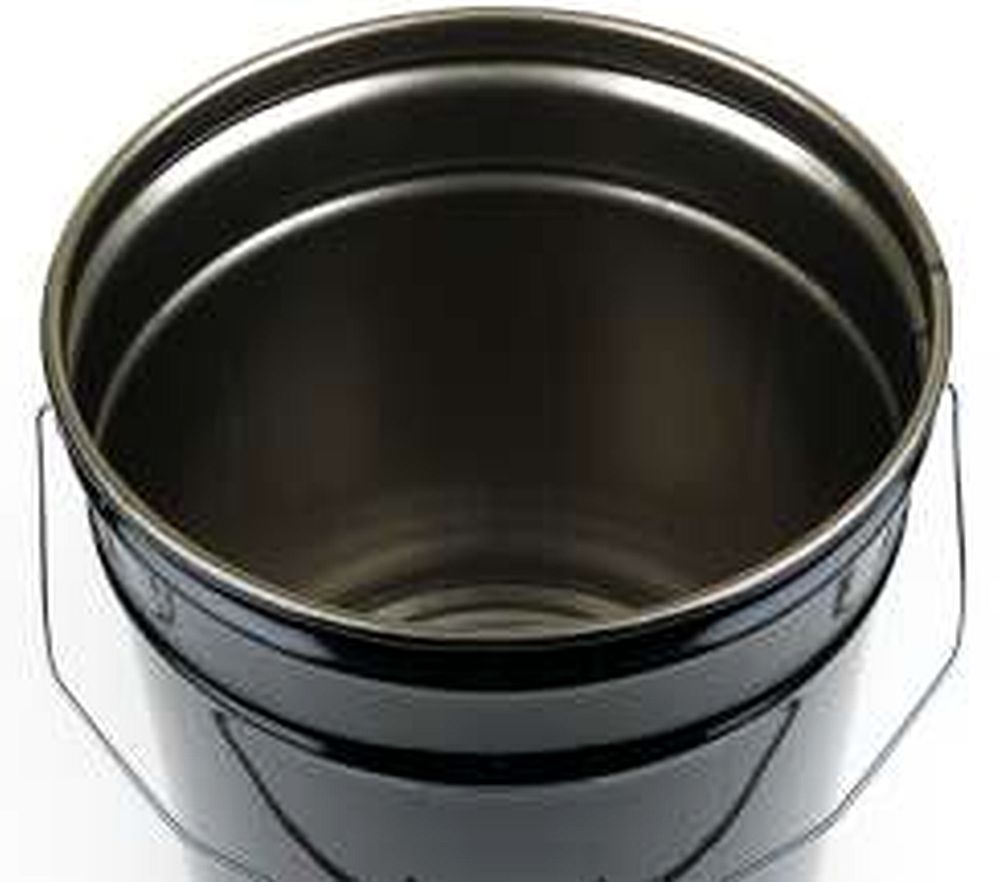 Rust-Inhibitor Unlined 5 Gallon Open-Head Steel Pails