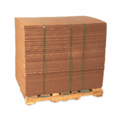 Single Wall Corrugated Cardboard Sheets 24" x 48", 10 Bundle Pack