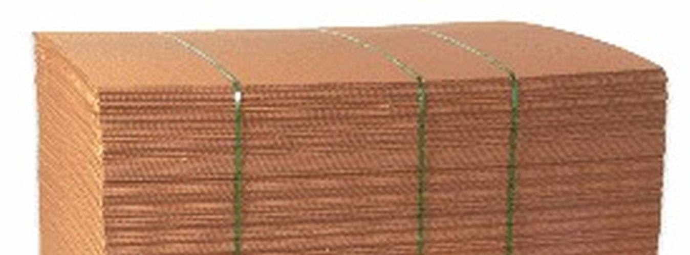 Single Wall Corrugated Cardboard Sheets 42" x 48" - 10 Bundle Pack