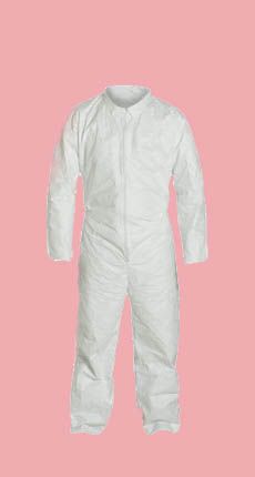 Small Tyvek Protective Safety Coveralls | 25 Case Pack