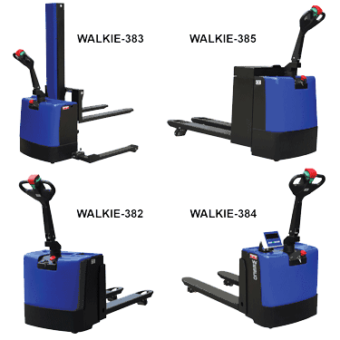 Stacker Pallet Truck - Wesco® Walkie Pallet Stackers