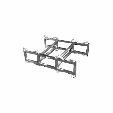 Stainless Steel Drum Rack