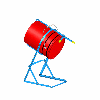 Stainless Steel - Pail Tipping Stand