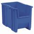 Stak-N-Store Containers-4PK-Blue-SMALL OD:12-1/2"H x 17-1/2"L x 10-7/8"W