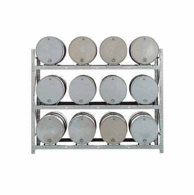 Starter Unit, 12-Drum - Convertible Drum Pallet Racks