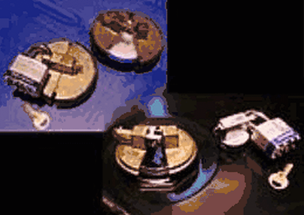 Steel Drum High Security Drum Plug Locking Devices - Pair