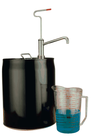 Steel Pail Pumps With Screw Cap Adapters