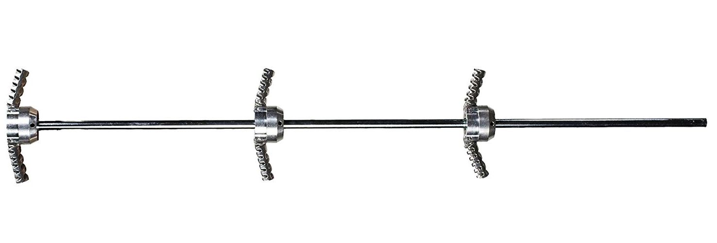 Swing T-Style Triple Mixer Blade for 55 Gallon TH Barrel | 3-5 3/4 ...