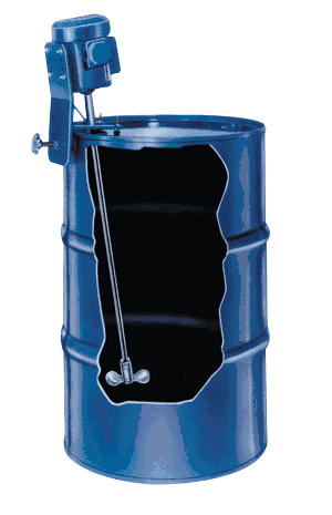 TEFC Motor - Bung-Entering Drum Mixers 1/2 HP Screw-In