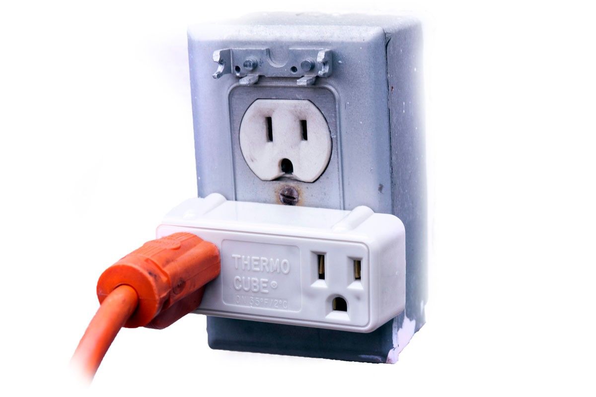 Thermo-Cube Temperature Controlled Outlet Adapter 120v 45'F Free Shipping