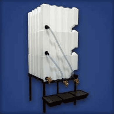 Tote A Lube Storage and Dispensing System,3 - 70 gal tanks