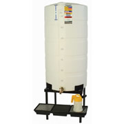 Tote A Lube Storage & Dispensing System, 250 Gallon Cylindrical tank