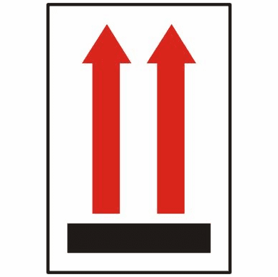 Up Arrows International Label 3 x 4 500 Lables per Roll