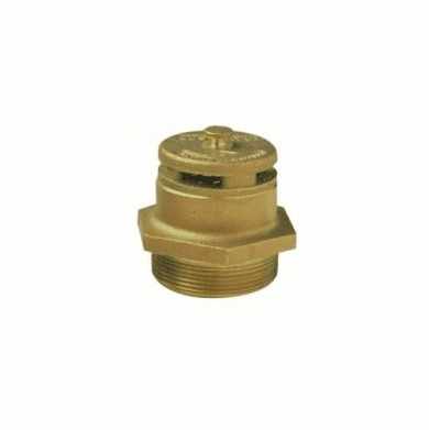 Vent, 2inch Vertical Dual-Action Drum Vent, All Brass