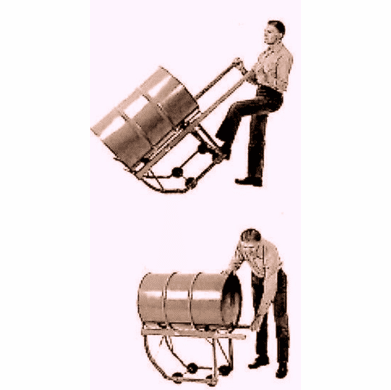 Welded Baytec's Most Popular Combination Drum Cradle, Polyolefin