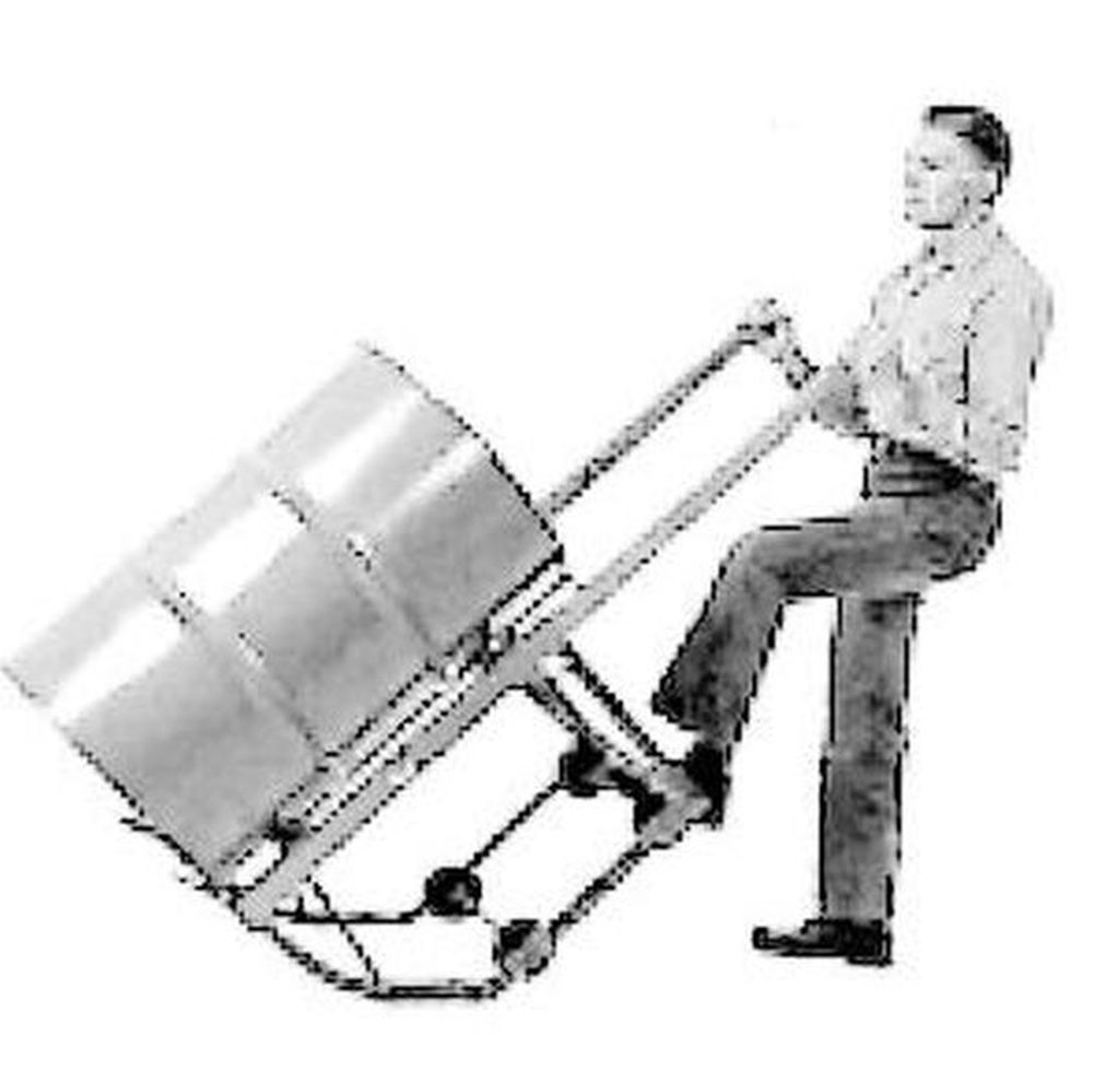 Welded Baytec's Most Popular Combination Drum Cradle, Polyolefin