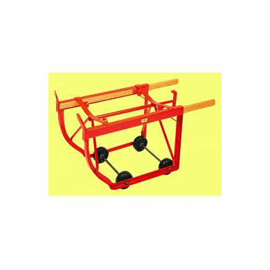 Welded Combination Drum Cradle, Hard Rubber