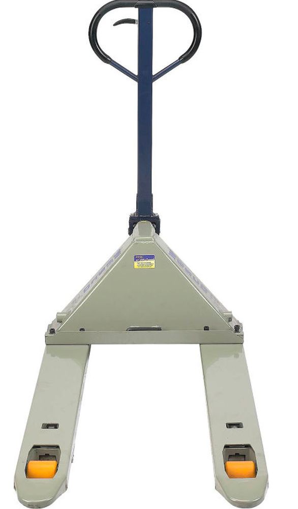 Wesco® Adjustable Fork Width Pallet Jack Truck 21 inch to 27 inch x 48 ...