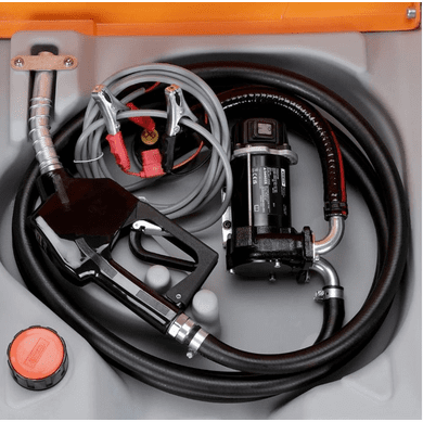 55-Gallon Portable Diesel Fueling Station, 10.5 GPM Delivery Rate