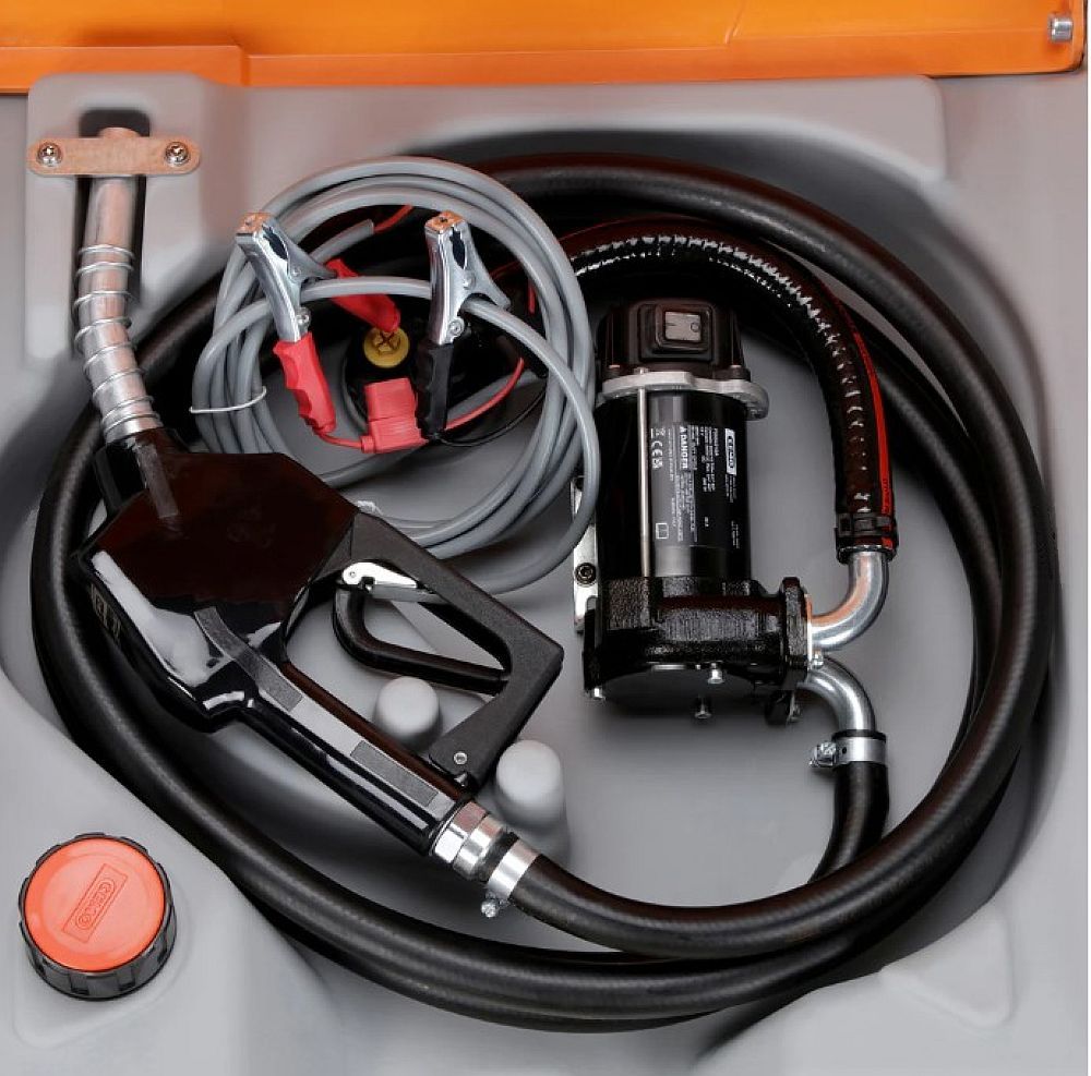 55-Gallon Portable Diesel Fueling Station, 10.5 GPM Delivery Rate