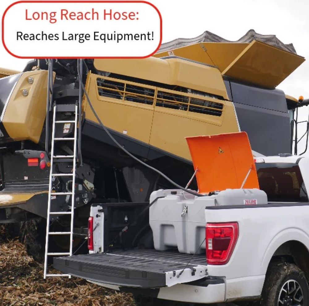 55-Gallon Portable Diesel Fueling Station, 10.5 GPM Delivery Rate