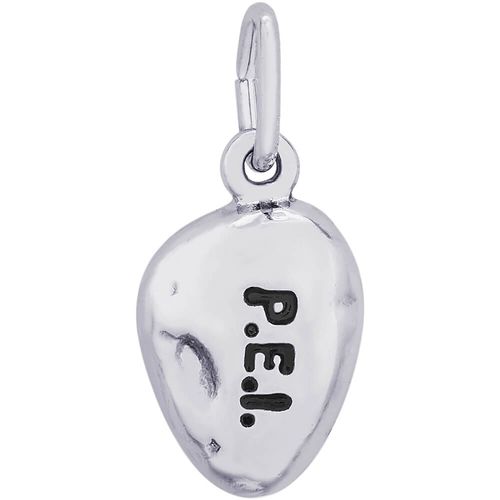 10-1321-ss PEI Potato Charm - Sterling Silver - 10-1321