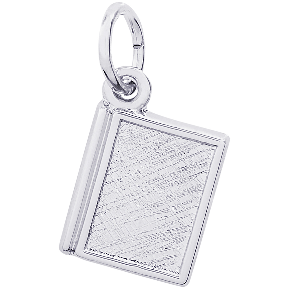 10-1363-wg Book Charm White Gold - 10-1363