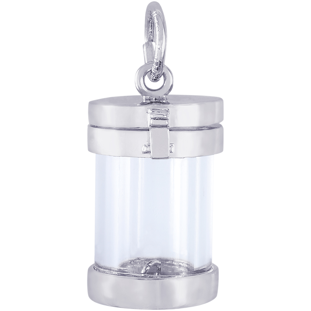 10-3356-wg Capsule Charm White Gold - 10-3356