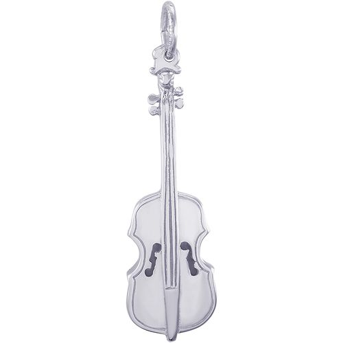 10-8219-ss Cello Charm Silver - 10-8219
