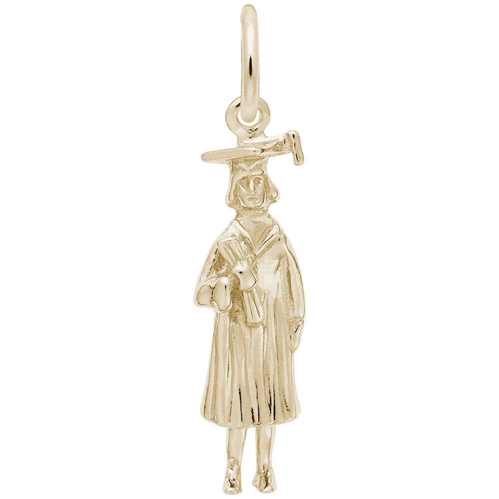 10-177-14kg Graduation Charm 14K Gold - 10-0177
