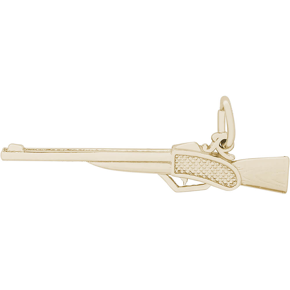 10-8133-10kg Rifle Charm 10K Gold - 10-8133